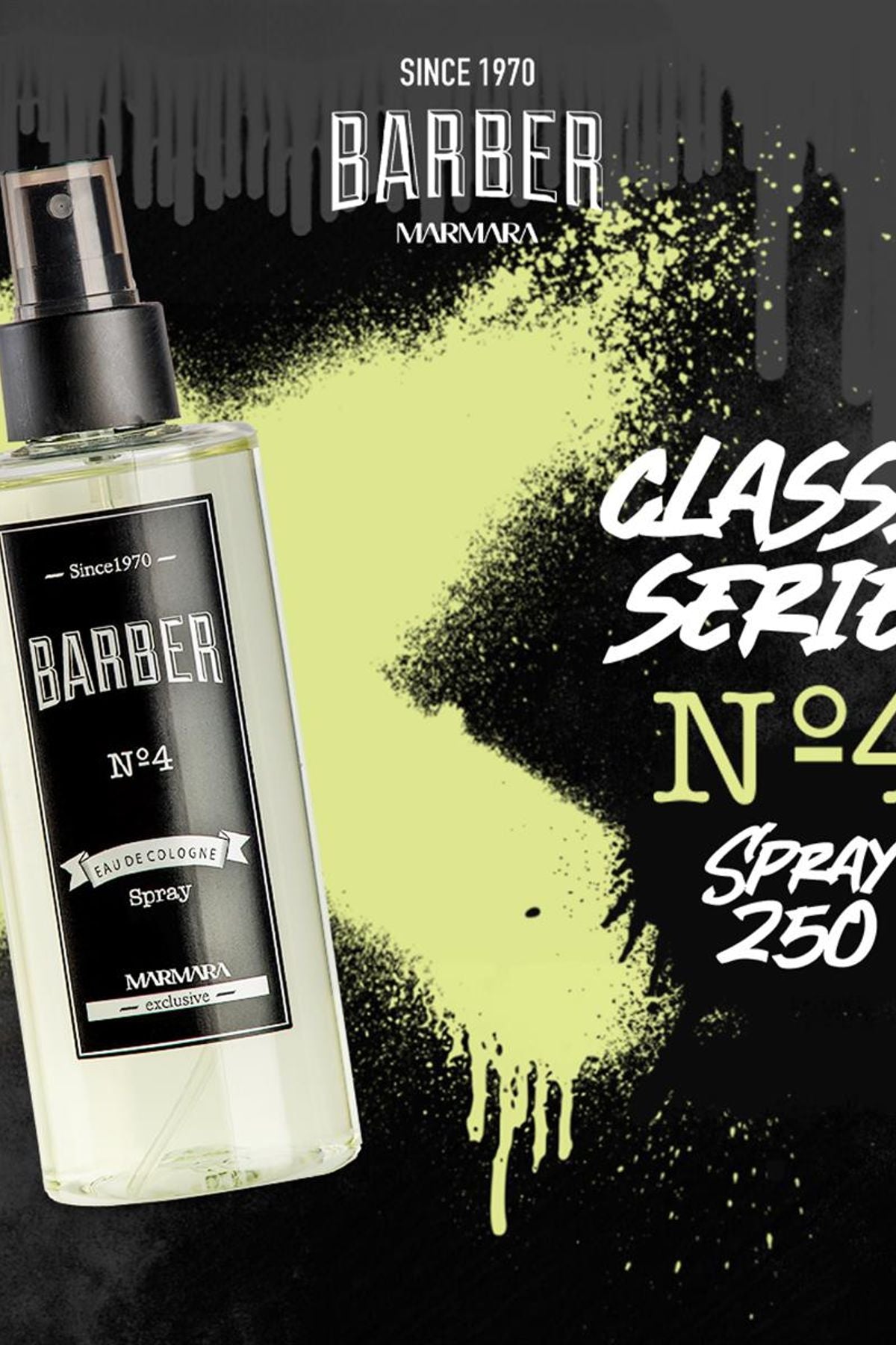 No.4 EDC Sprey Kolonya 250 ML – Marmara Barber